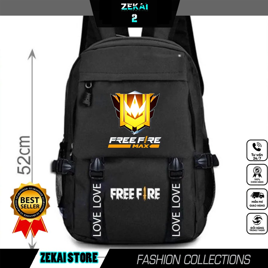 Balo garena free fire , balo học sinh nam - cặp học sinh cấp 2 , cấp 3 ...