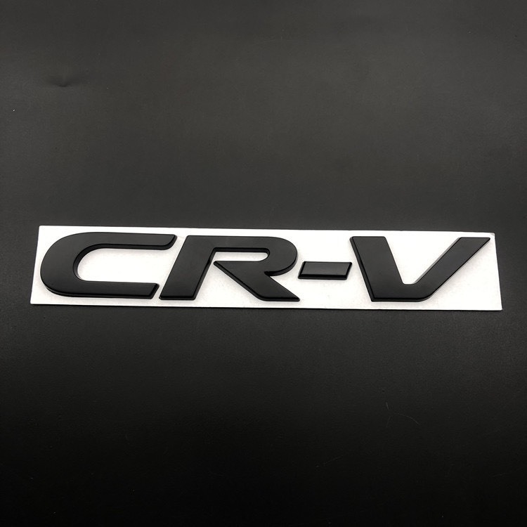 Tem Logo Chữ Nổi CRV Dán Đuôi Xe Honda CR-V- chữ nổi CRV kích thước 20* ...