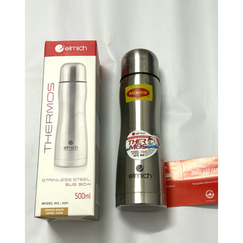 Bình giữ nhiệt Elmich - Maggi Inox 304 500ml | Shopee Việt Nam