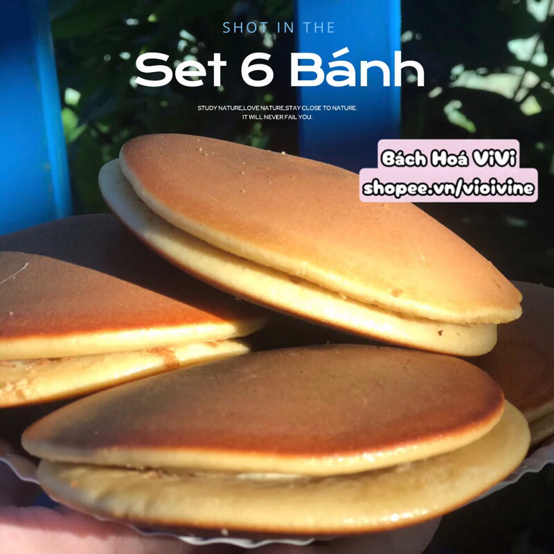 [Nhà Làm] 6 Bánh Rán Doraemon, Dorayaki, Pancake Doraemon (Chỉ Giao TP ...