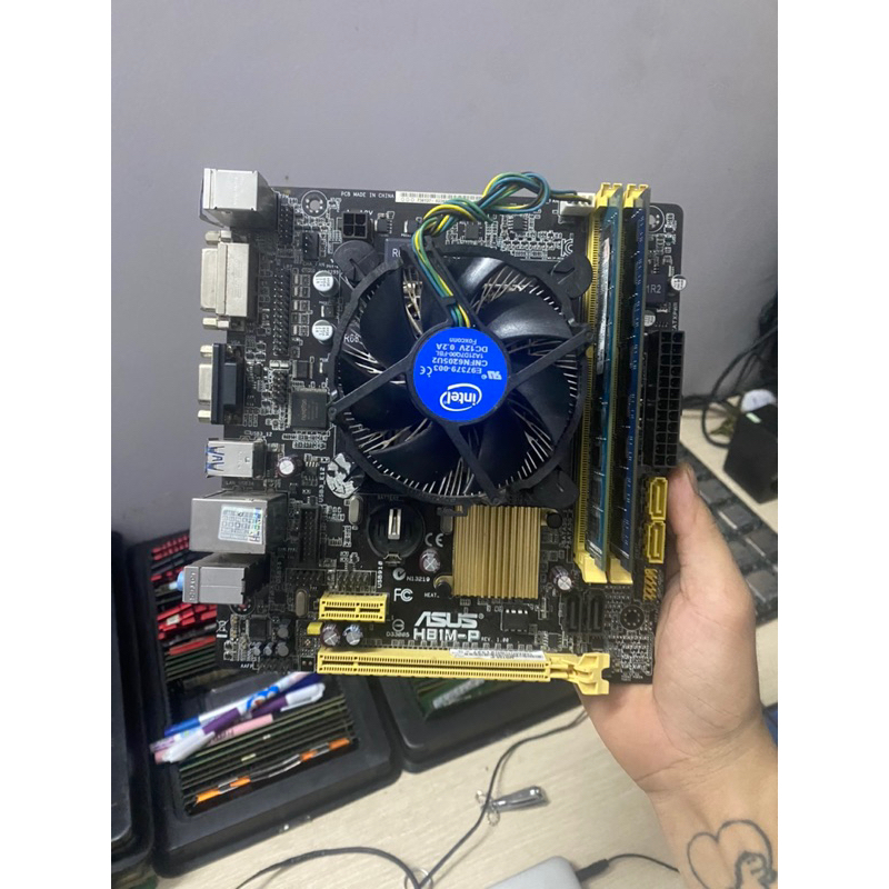 Combo main Asus H81 + chip G + ram 4G ( size mini-itx ) | Shopee Việt Nam