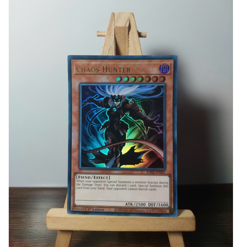 [ Đỗ Lạc Shop ] Thẻ Bài Yugioh Monster Chaos Hunter - RA02-EN007 | Shopee Việt Nam