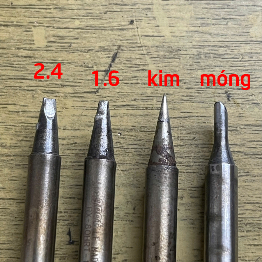 Phụ kiện cho tay hàn chỉnh nhiệt gồm vỏ hộp mũi hàn dây chống cháy 4 ...