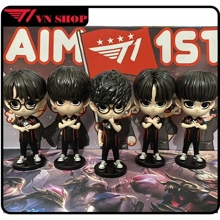 Mô hình Chibi đội tuyển T1, Mô hình thành viên nhà T1, Chibi T1 | Shopee Việt Nam