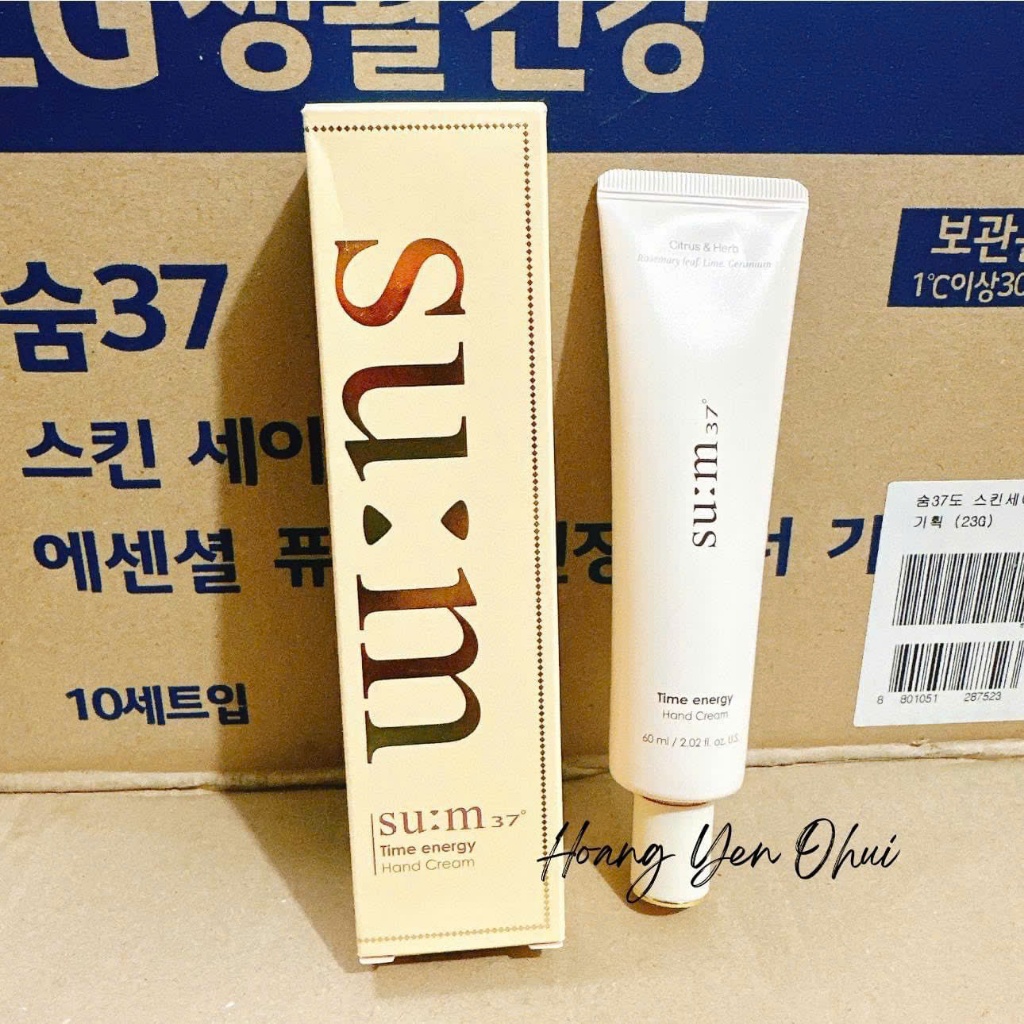 [TUYP 60ML] Kem Dưỡng Da Tay Sum Su:m37 Time Energy Hand Cream | Shopee Việt Nam