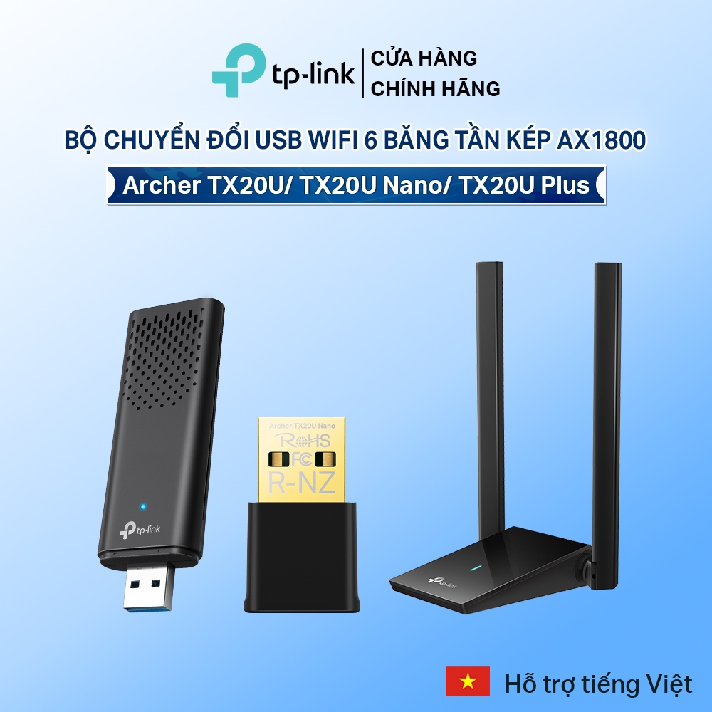 Bộ Chuyển Đổi USB WiFi TP-Link Archer TX20U / TX20U Nano / TX20U Plus ...