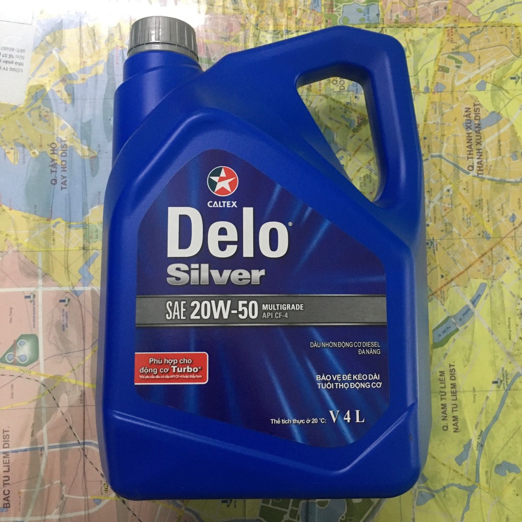 [ CHÍNH HÃNG ] Nhớt động cơ Diesel Delo Silver Multigrade SAE 20w50 ...