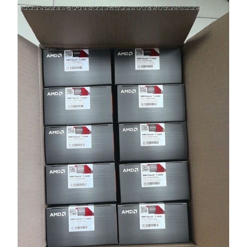 (Full Vat)Cpu 5600-Chip vi xử lý AMD Ryzen R5 5600 tray -5600x tray ...