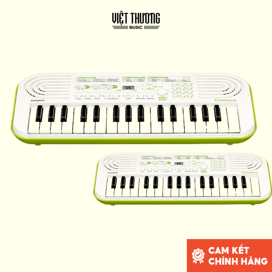 Đàn Organ Mini Casio, đàn điện SA-50 dành cho trẻ em thiết kế hiện đại ...