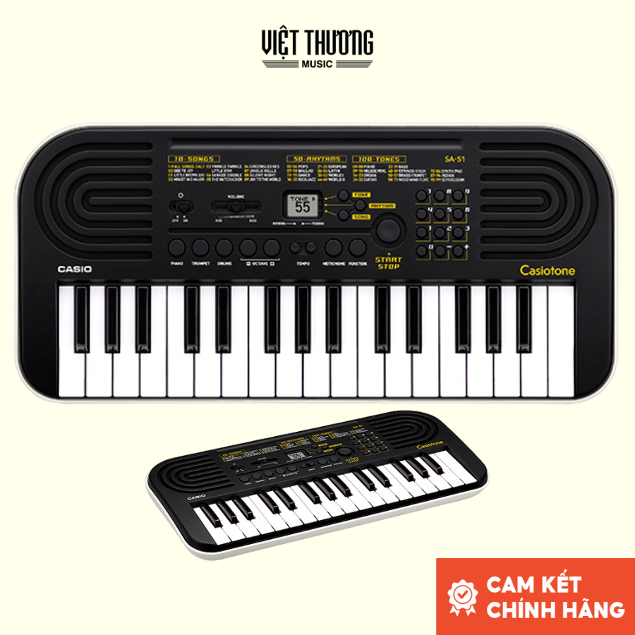 Đàn Organ Mini Casio SA-51, đàn thiết kế nhỏ gọn dành cho trẻ em chơi ...