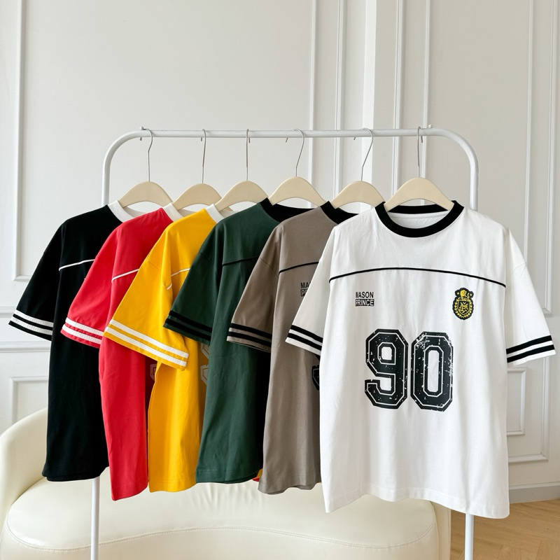 Áo Thun Nữ Form rộng in số Logo Thêu TKON.SG - In Lụa Họa Tiết | Shopee ...