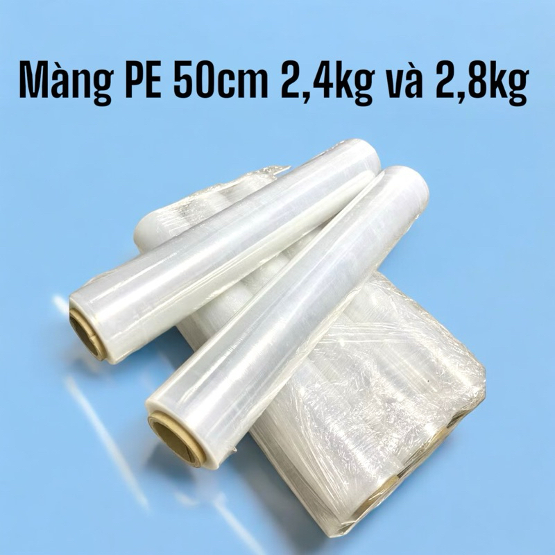 MÀNG CHÍT PE CÔNG NGHIỆP 50CM LOẠI 2,4kg và 2,8kg | Shopee Việt Nam