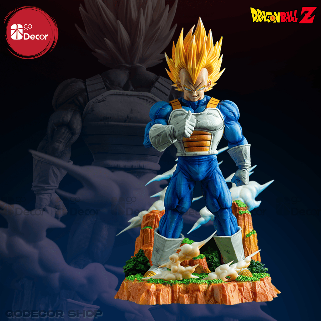 Mô Hình DragonBall Vegeta Kiêu Hãnh Có Base Siêu Đẹp - Cao 34cm ...