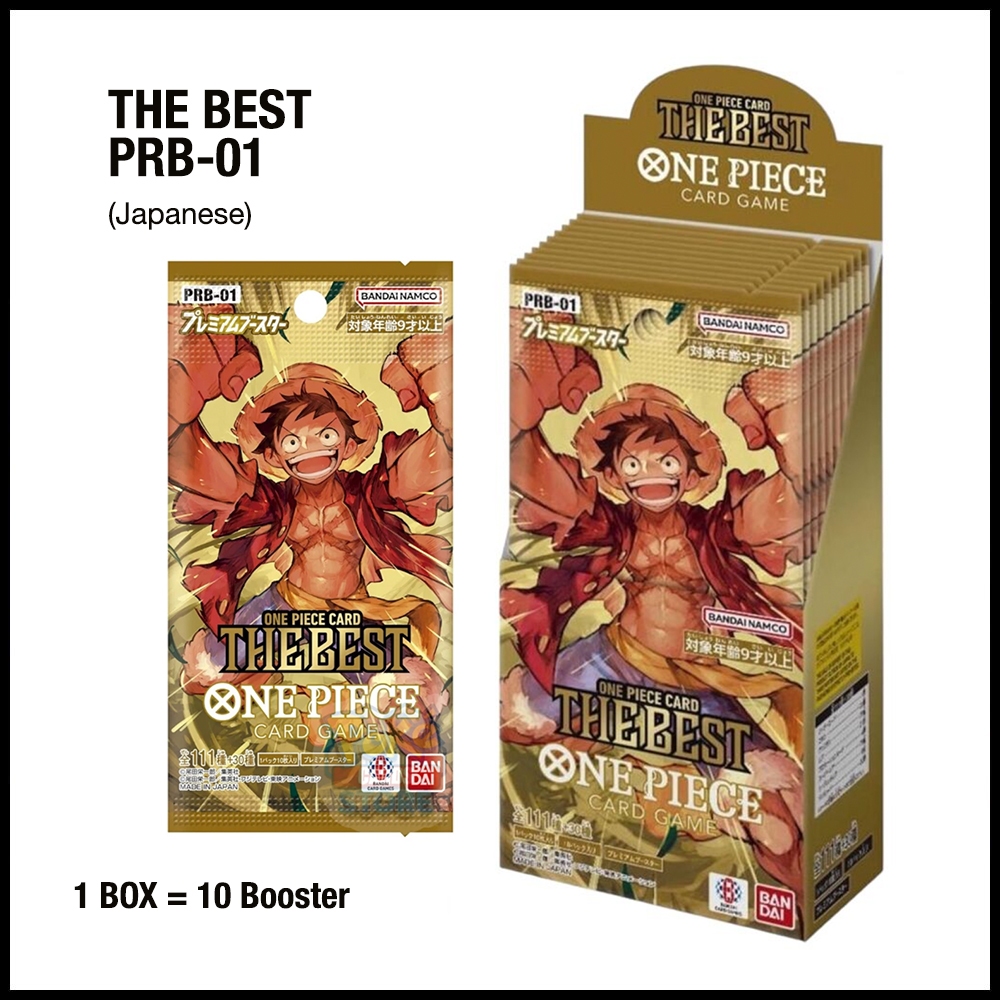 Hộp thẻ bài One Piece Card Game The Best PRB-01 Premium Booster Pack ...