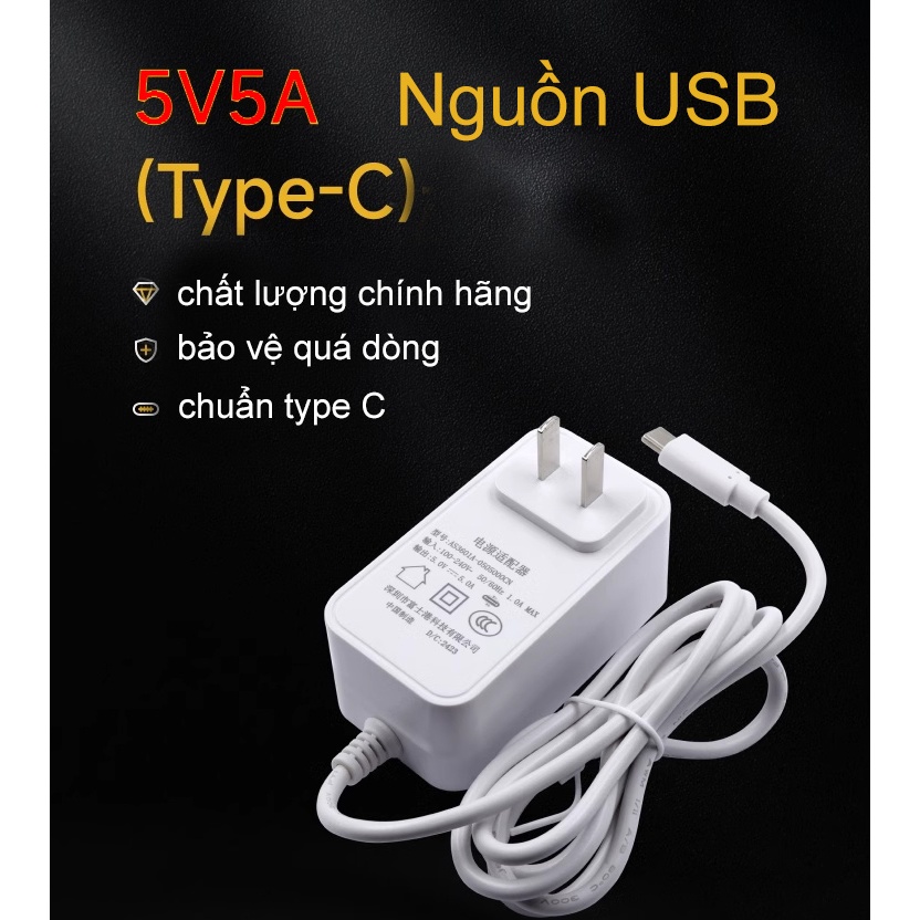 Nguồn USB type C 5v 5A chính hãng | Shopee Việt Nam