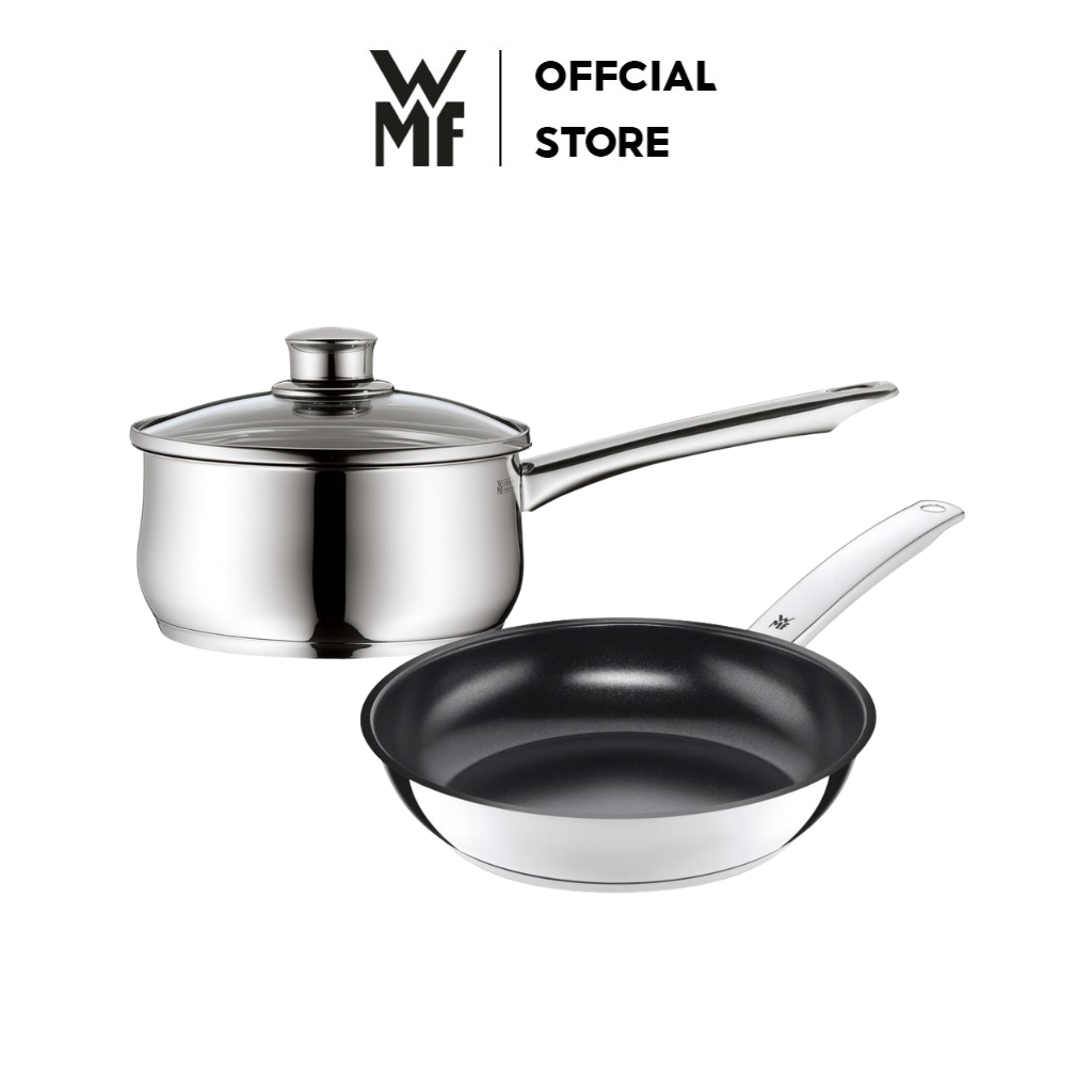 [Combo] Quánh WMF Diadem 16cm Vung Kính, Dung tích 1.7L + Chảo chống dính WMF Durado 20cm ...