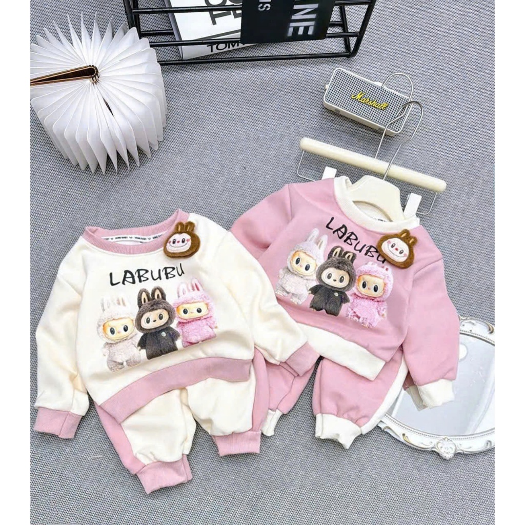 Bộ dài 3 con labu phối màu bé gái | Shopee Việt Nam