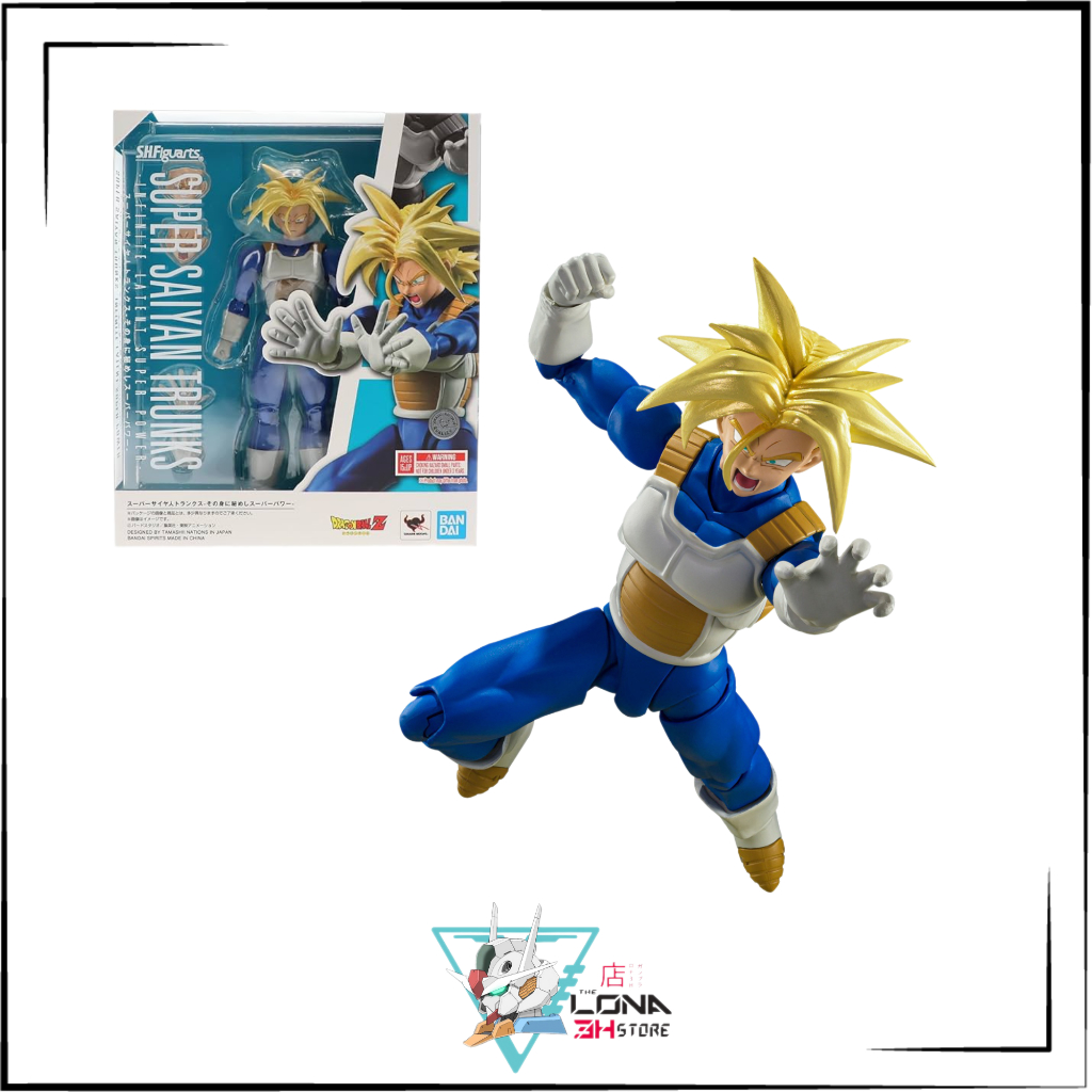 Mô hình Figure Action SHF Super Saiyan Trunks (latent power) | Shopee ...