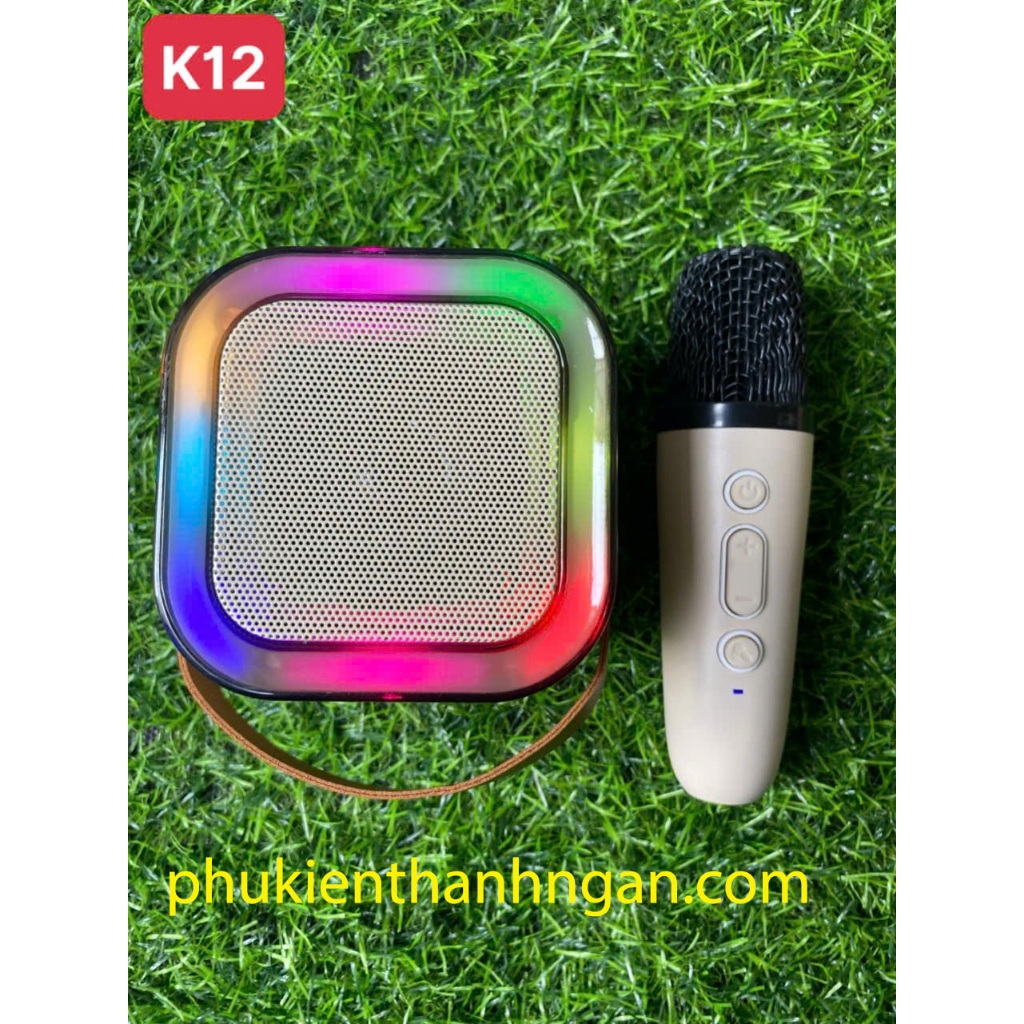 Loa Bluetooth Karaoke Mini K12 Kèm Micro Thiết Kế Nhỏ Gọn Tiện Dụng ...