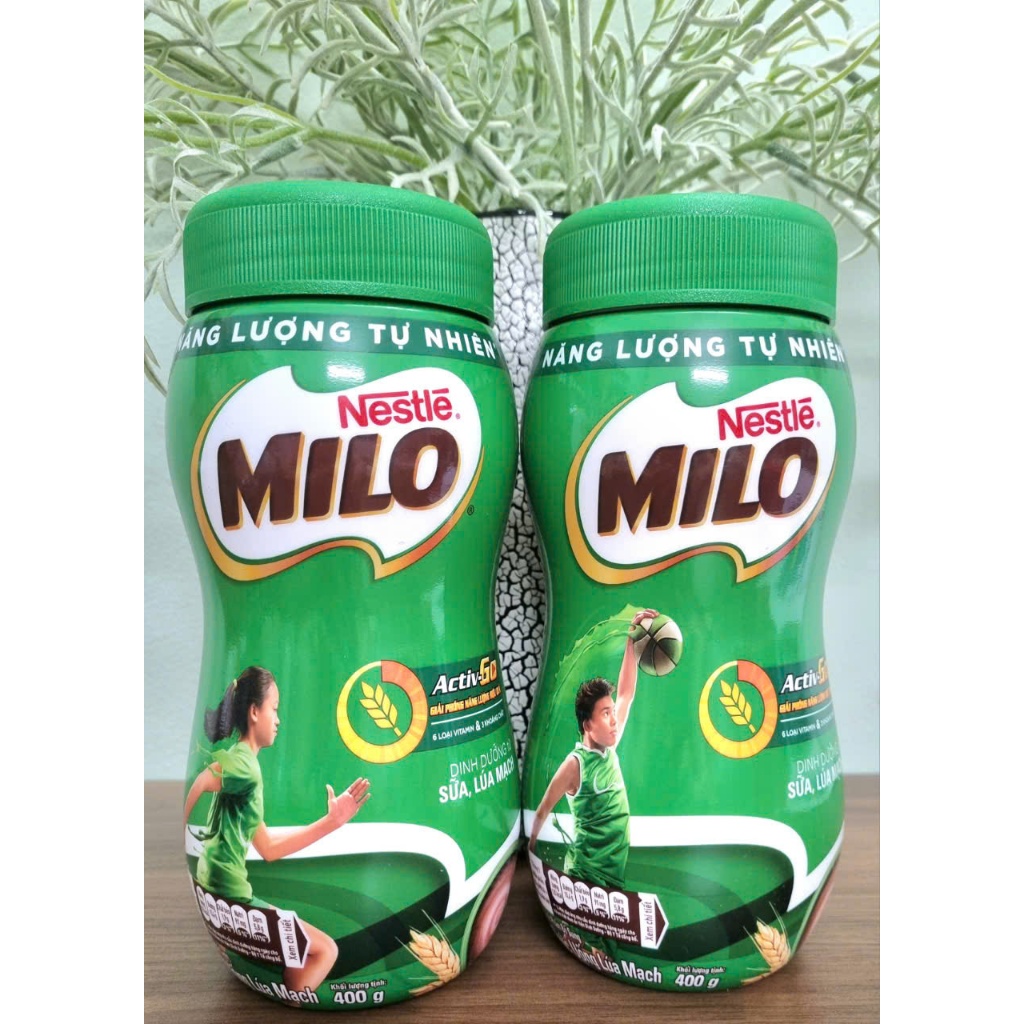 [COMBO 2 HŨ] Milo Bột Thức Uống Lúa Mạch Hũ 400gr - Date T11/2025 ...