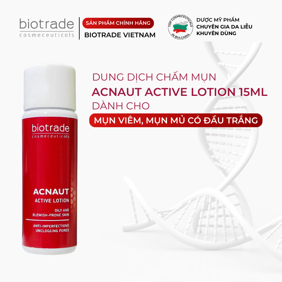 Chấm Mụn Dành Cho Mụn Viêm Mụn Mủ Biotrade Acnaut Active Lotion 15ml ...