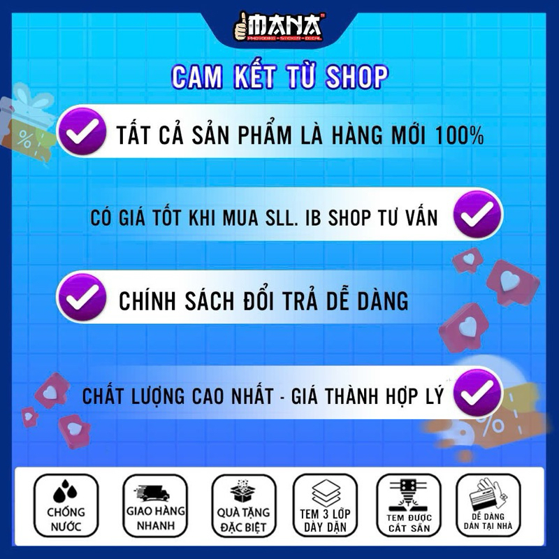 Tem dán xe labubu, labubu dán xe,dán đa vị trí,Sticker dán xe team dán ...