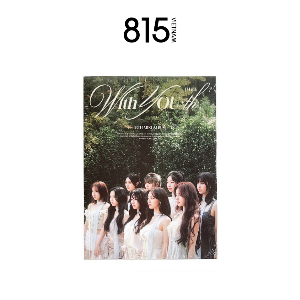 [TWICE] 13th Mini Album - With Youth | Shopee Việt Nam