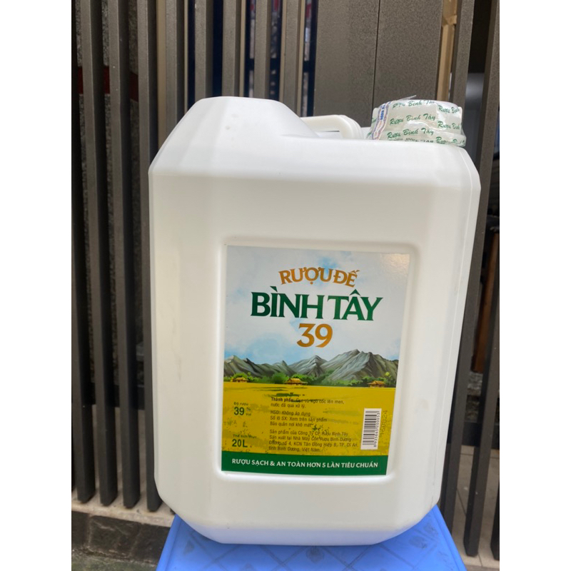 Ruou ĐẾ BÌNH TÂY 39% Can 20 Lít. | Shopee Việt Nam