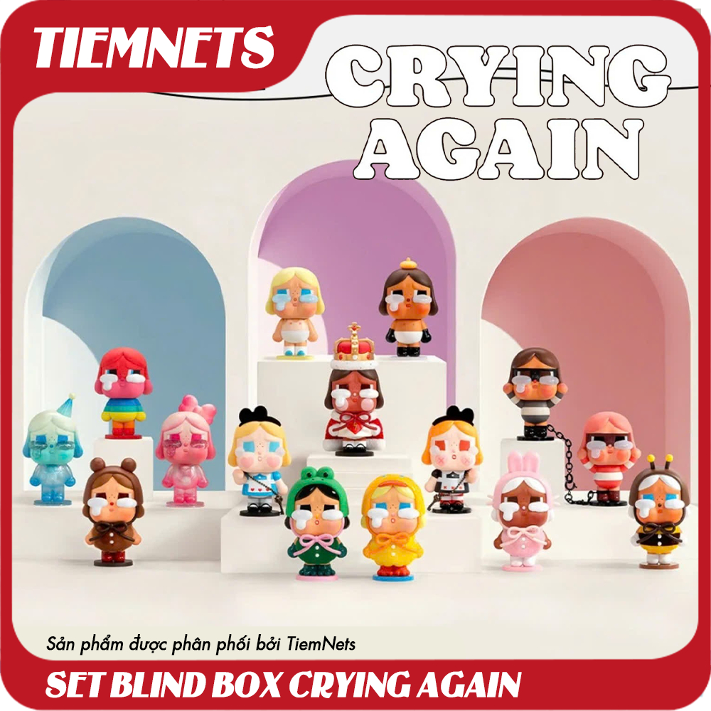 MÔ HÌNH BLIND BOX CRYBABY CRYING AGAIN - POPMART | Shopee Việt Nam