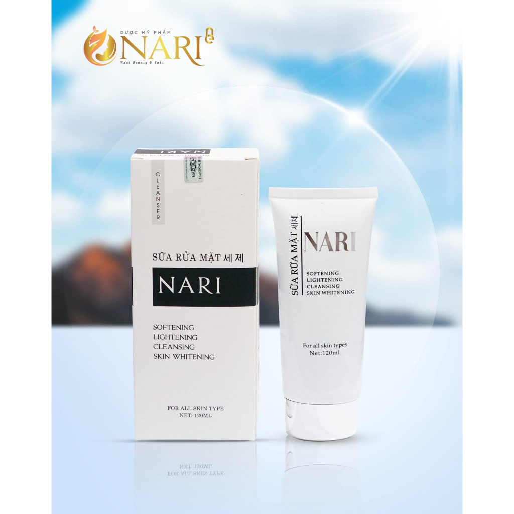 Sữa rửa mặt chính hãng Nari cho da dầu da mụn da khô mọi loại da, phiên ...