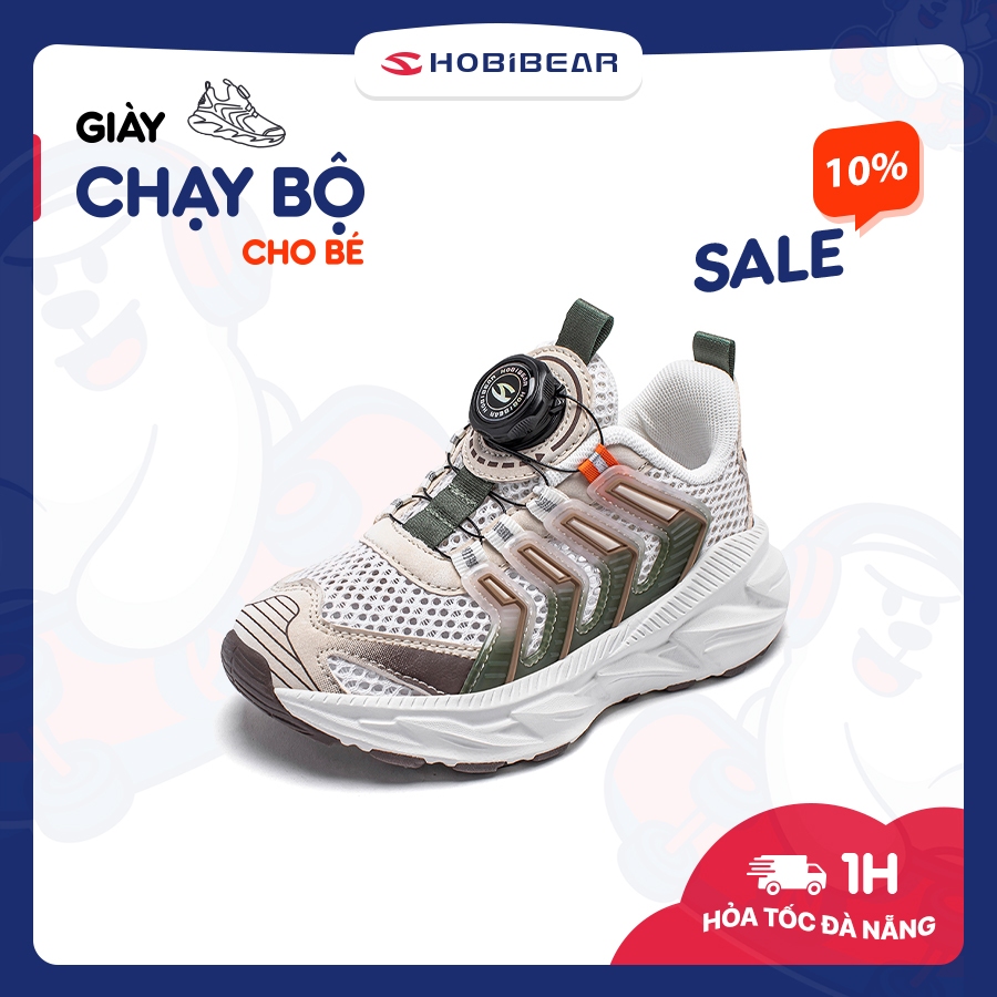 Giày chạy bộ HOBIBEAR GU8265 đế Eva thoáng khí có khóa xoay, giày thể ...