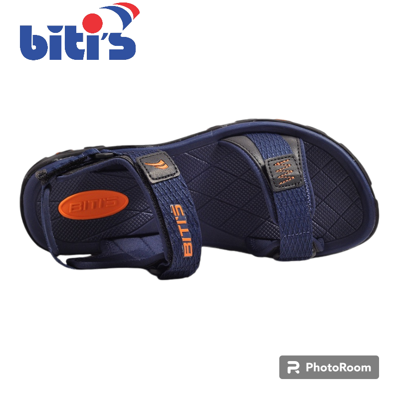 GIÀY SANDAL QUAI HẬU HỌC SINH BÉ TRAI BITIS THỂ THAO ĐẾ CAO SU (ĐEN XÁM ...