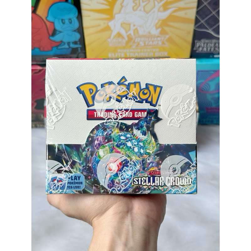 Pokémon TCG: Hộp thẻ bài Scarlet & Violet-Stellar Crown Booster Display Box (36 Packs) | Shopee ...