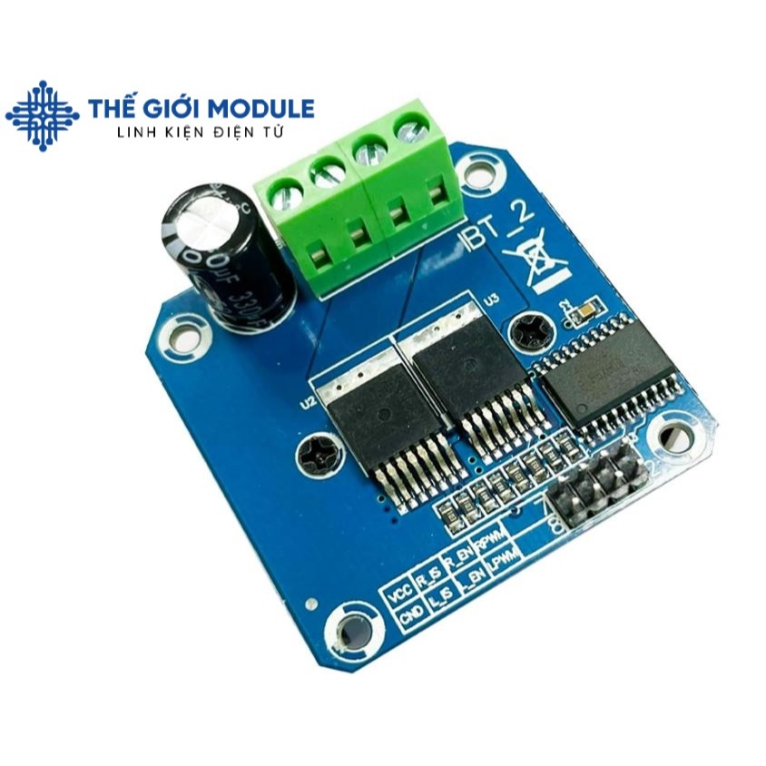 Mạch Điều Khiển Động Cơ DC BTS7960 43A High-Power Motor Driver (1 động ...