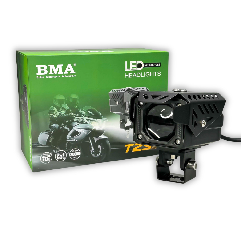 Đèn LED Trợ Sáng T2S BMA - 50W 5500K Sáng TrắngChống Chói 12-24V ĐiệnBình Chống Nước IP68 Chuyên ...