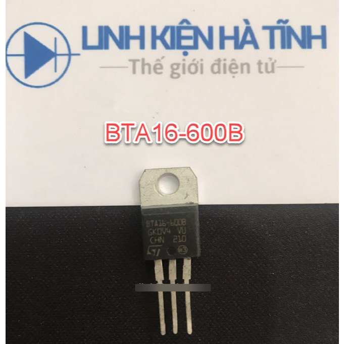 Túi 5 cái Triac SCR BTA16-600B BTA16-600 BTA16 TO-220 16A 600V THÁO MÁY | Shopee Việt Nam
