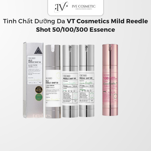 Tinh Chất Dưỡng Da Vi Kim VT Cosmetics Mild Reedle Shot 100 300 Essence ...