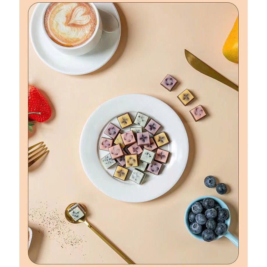 [ Siêu ngon ] Combo 300g Kẹo Socola tươi Geliqi/ Sandwich Sôcôla Sữa ...