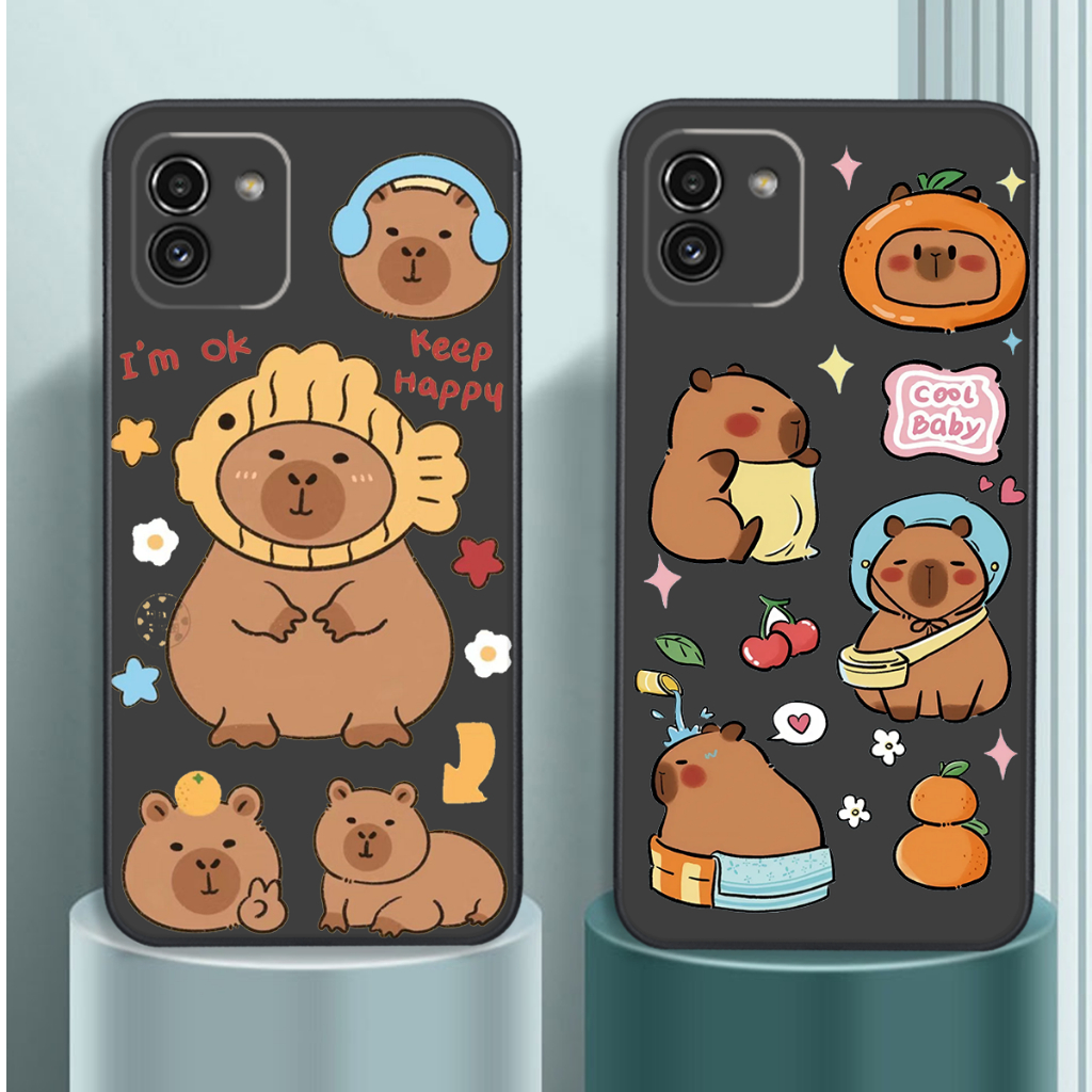 Ốp lưng Samsung A03 / A03 Core in hình capy bara hot trend cute ...