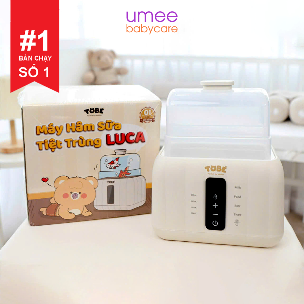 Máy Hâm Sữa Tiệt Trùng Đa Năng Luca ToBe 4 in1 (Bảo hành chính hãng 1 năm) | Shopee Việt Nam