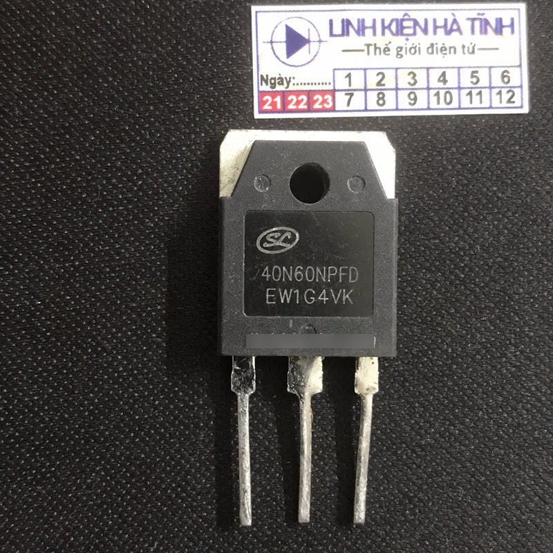IGBT 40N60 G40N60 40N60NPFD 40N60FD1 THÁO MÁY | Shopee Việt Nam