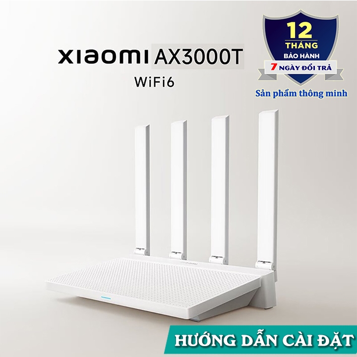 Bộ phát Wifi Router Xiaomi AX1500 - AX3000T - AX3000E - Wifi 6 3000Mbps ...