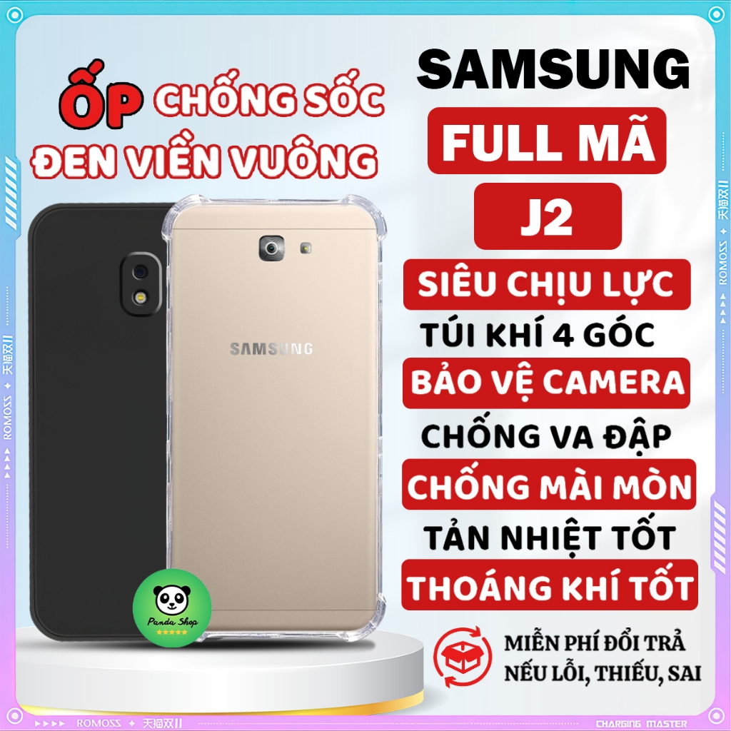 Ốp Lưng Samsung J2 / J2 PRO /J2 PRIME / J3 PRO / J2 CORE cạnh vuông / Vỏ điện thoại bảo vệ ...
