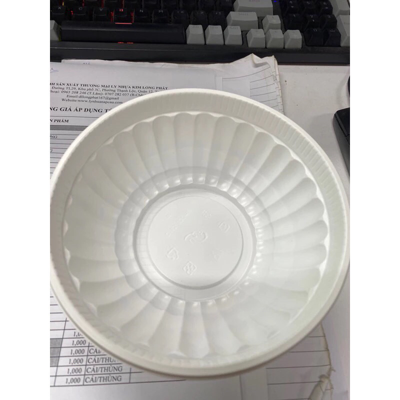 Tô nhựa 830ml (100 cái) | Shopee Việt Nam