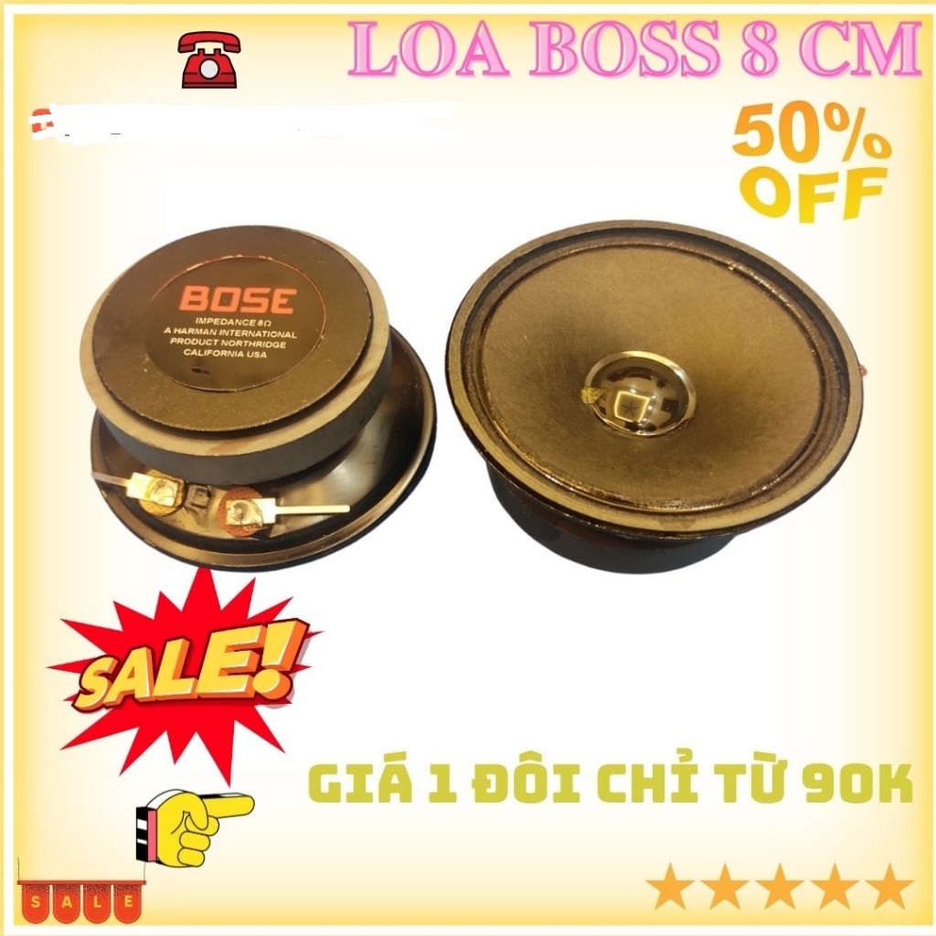 Loa treble boss công suất 75w cao cấp đường kính mặt loa 6cm - giá 1 ...