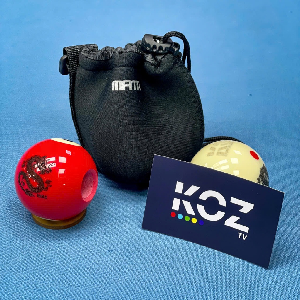 New BallKOZ Dragon Luxury Number 5 | Tập ra ngọn thẳng trong billiards ...