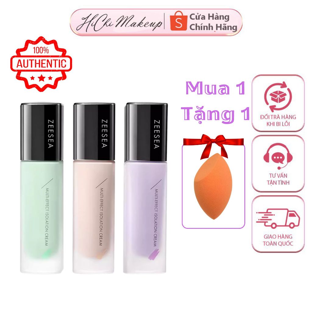 Kem lót Zeesea trang điểm kiềm dầu, nâng tông, che khuyết điểm (30g) | Shopee Việt Nam