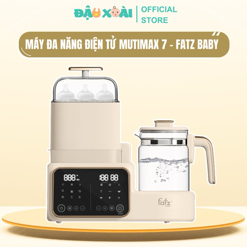 Máy đa năng điện tử Fatzbaby Multimax 7, multimax 3R-MÁY HÂM SỮA / ĐUN & HÂM NƯỚC PHA SỮA: 2 ...