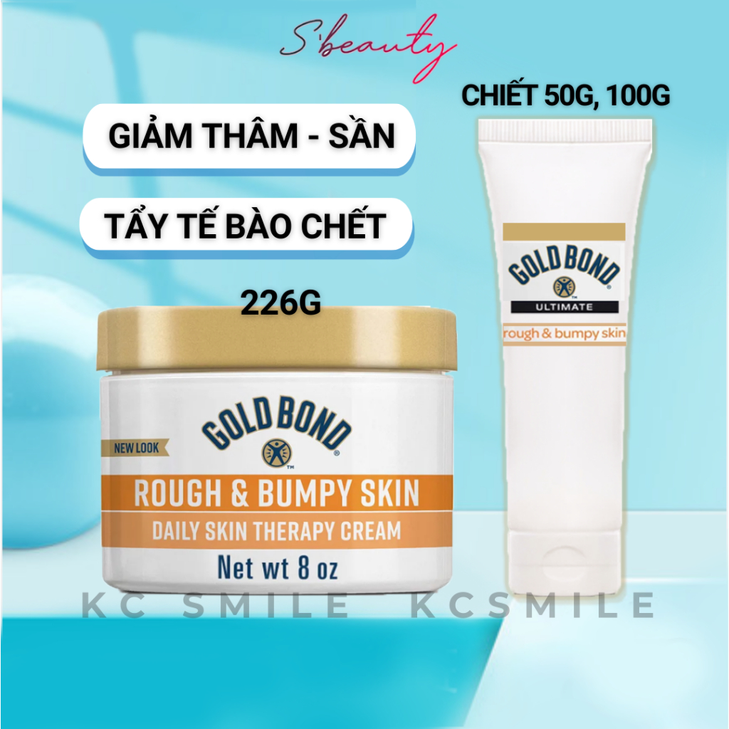 Kem dưỡng da body Gold Bond Rough Bumpy Skin Ultimate, giảm thâm mông ...