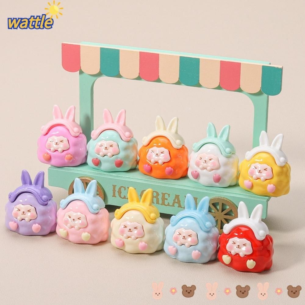 Set charm Kiki mini dễ thương trang trí ô tô/bàn học - Túi mù Kiki ngẫu ...